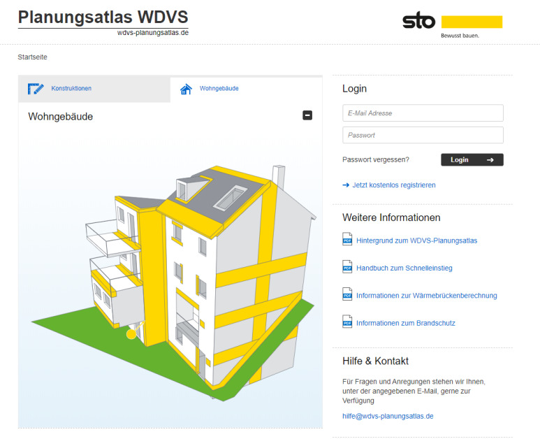 WDVS-Planungsatlas – interaktiv, schnell und detailliert - Bauspot.de