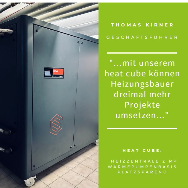 Schneller in den Keller! Der heat cube - ideal für den Heizungstausch ...