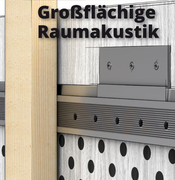 Akustisch wirksame Wand- und Deckenverkleidung - Bauspot.de