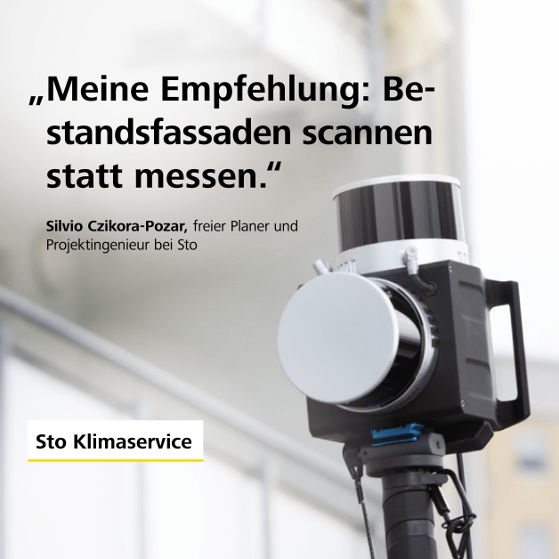 🚧 Sto Klimaservice: scannen statt messen - Bauspot.de