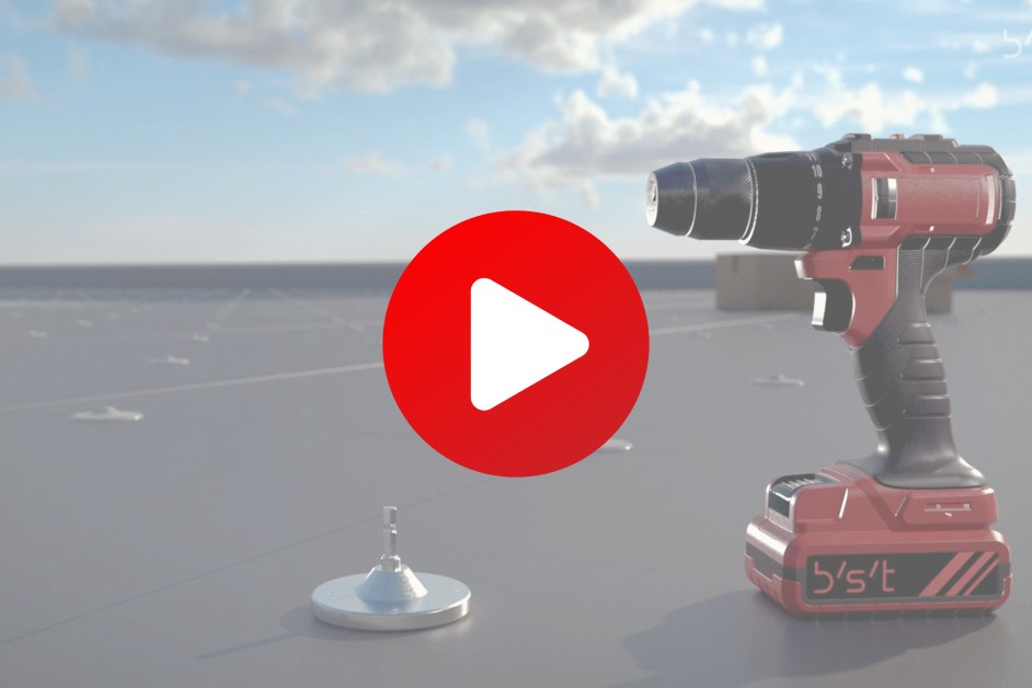 b/s/t Feldbefestiger fixieren Dachbahnen sicher! - Bauspot.de