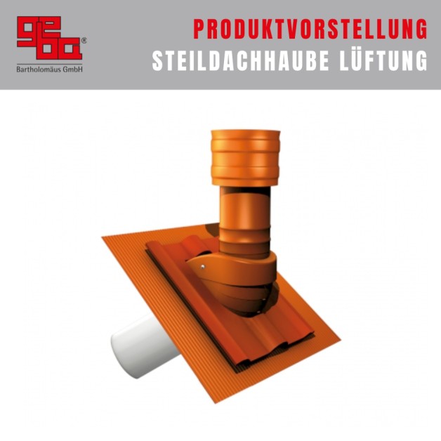 gebavent-Design-Dachhaube Steildach, Lüftung Typ SDL - Bauspot.de