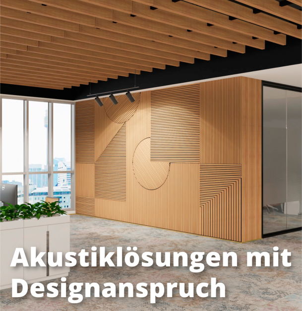 Akustik-Elemente für Wand und Decke - Bauspot.de