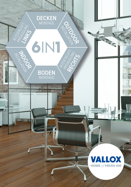 Hohe Luftleistung, viele Varianten – die zentrale VARIO Lüftungsserie ...